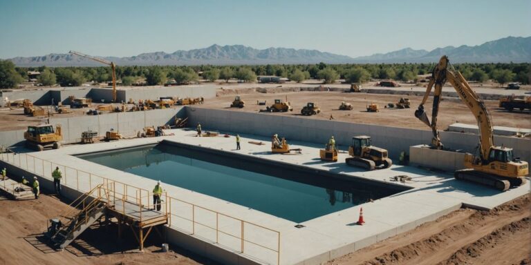 Commercial Pool Construction Guide for Arizona | Scholz Rebar